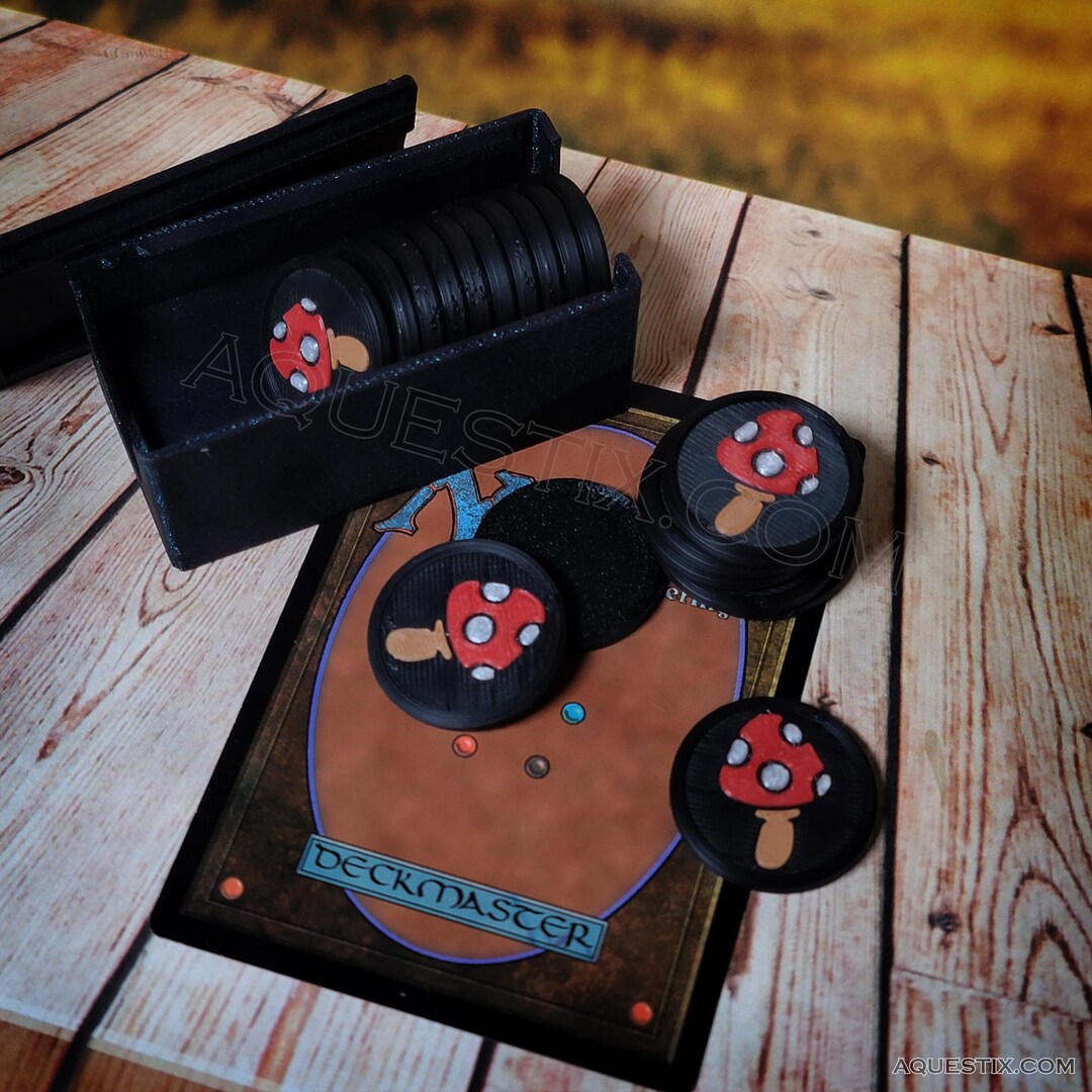 Spore Counter Set With Case for Magic the Gathering (MTG) | Mushroom ...