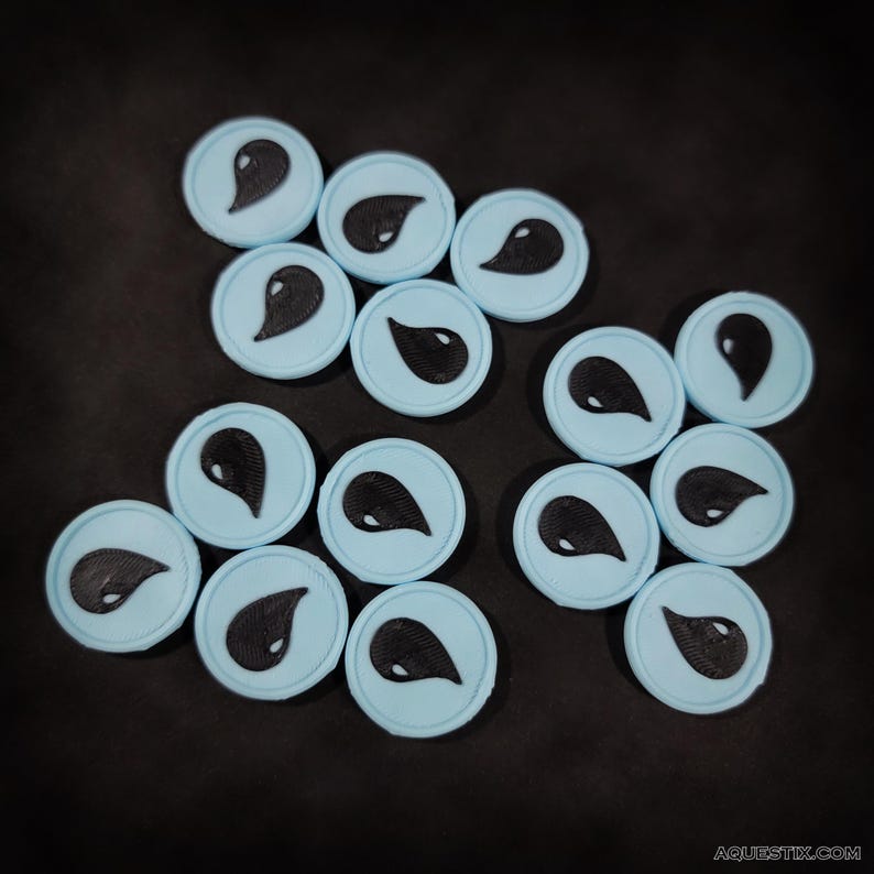 Colored Mana Tokens for Magic the Gathering (MTG) With Velvet Bag - Etsy