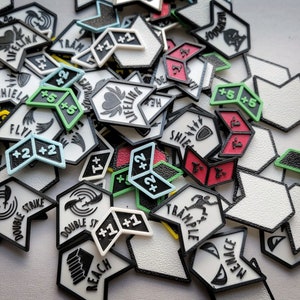 136-piece Keyword & Numeric (+X/+X) Counter Set for Magic the Gathering ...