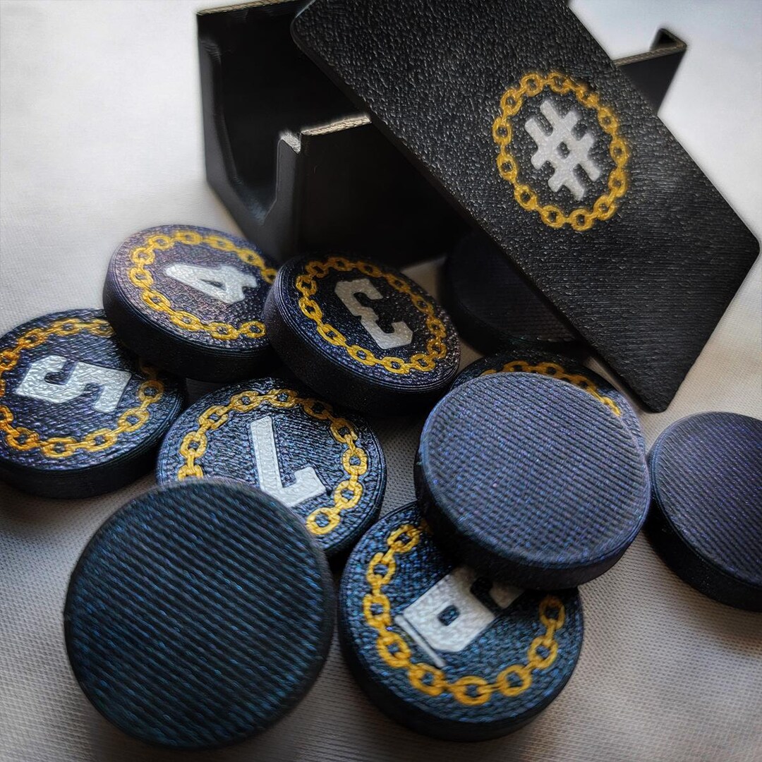 Chain Counters for Yu-gi-oh! / Chain Tokens, Stack Tokens - Etsy