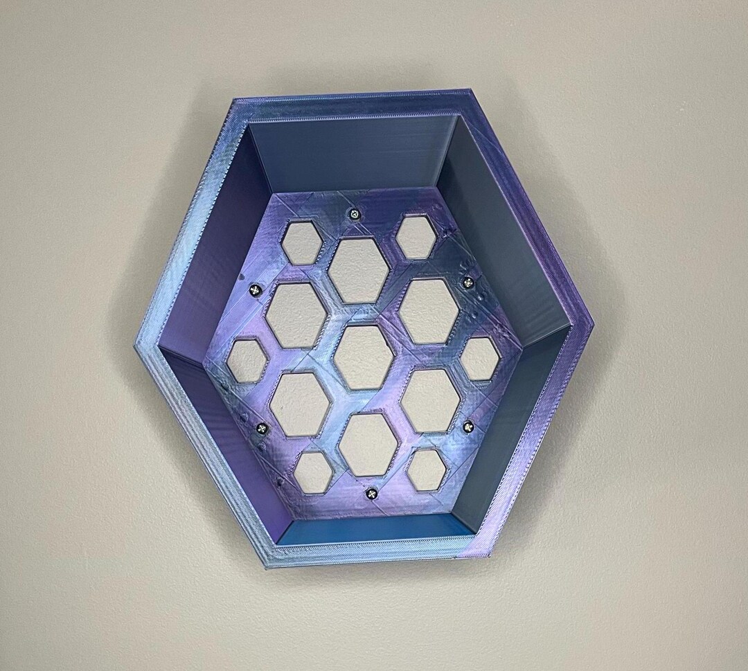 3d Printed Honeycomb Shelf, Various Colors - Etsy