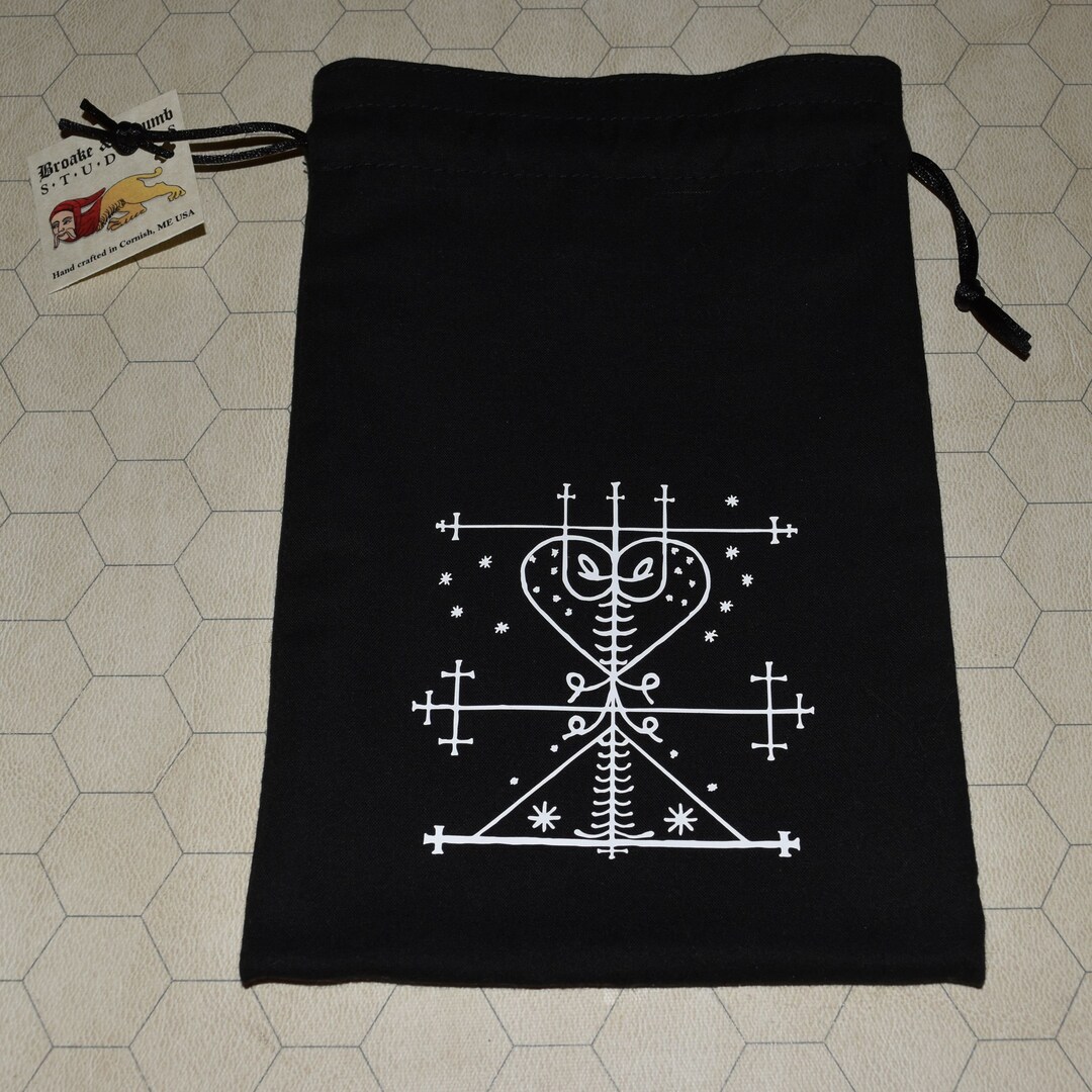 Maman Brigitte Voodoo Black Tarot Bag - Etsy