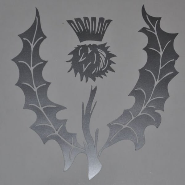Scottish Thistle Decal - Etsy