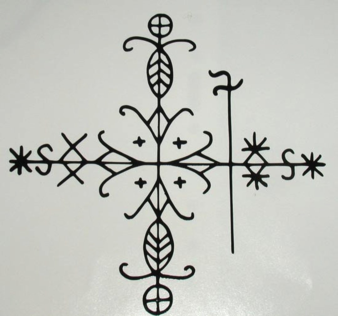 Papa Legba Voodoo Black Vinyl Decal - Etsy