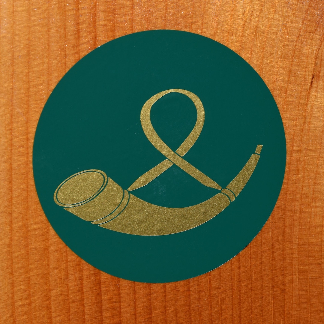 SCA East Royal Foresters Guild Horn Vinyl Decal - Etsy