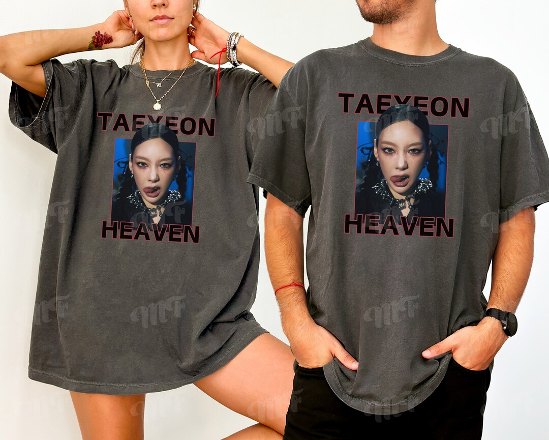 Special Edition Taeyeon Heaven Kpop T-shirt SNSD Vintage Retro Unisex T ...
