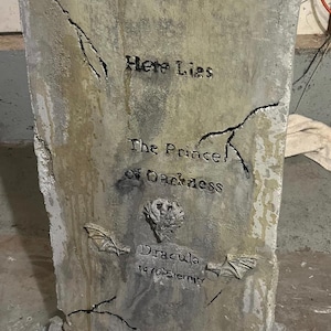 Customizable Faux Tombstone - Etsy