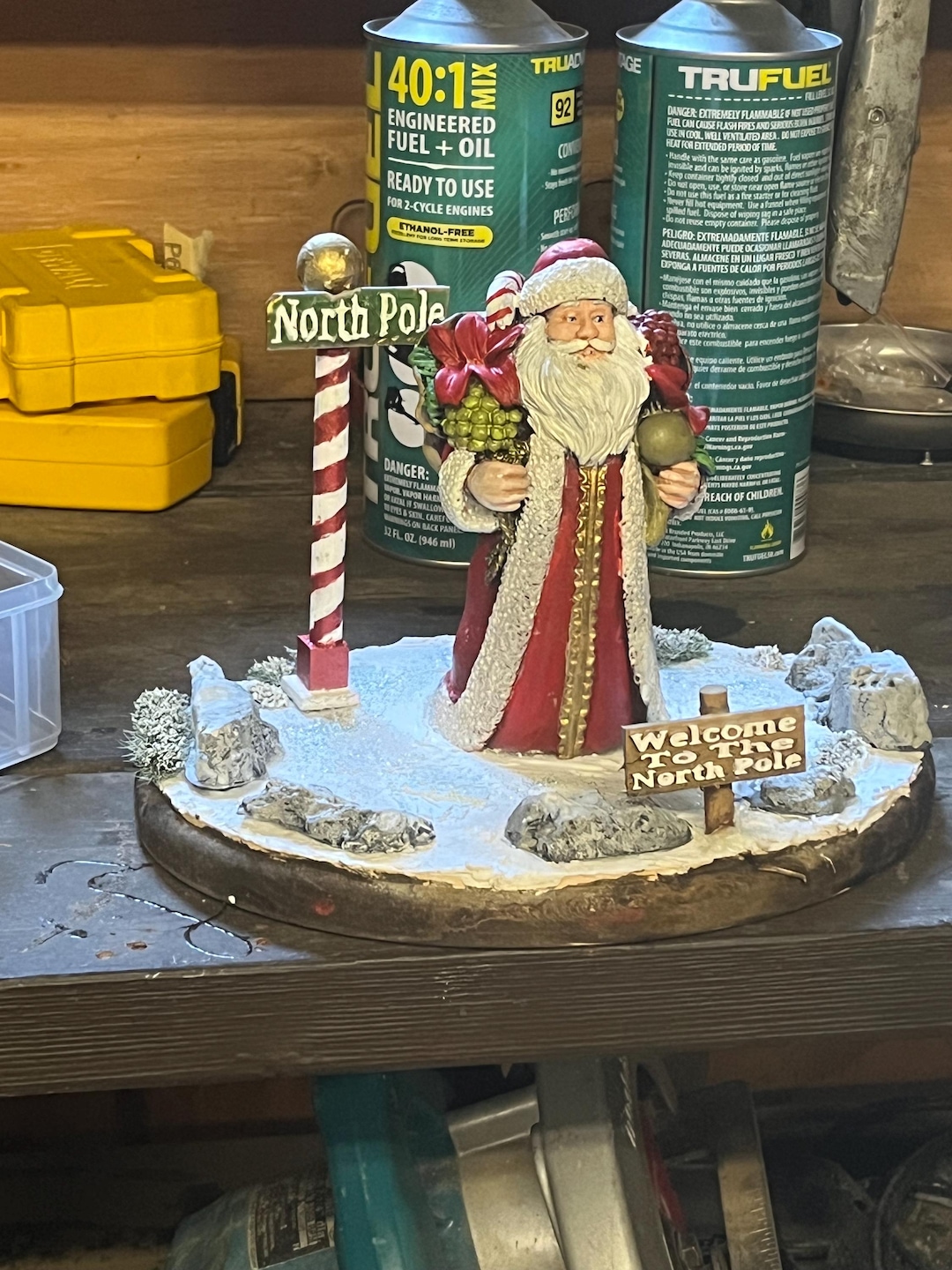 Santa Diorama - Etsy
