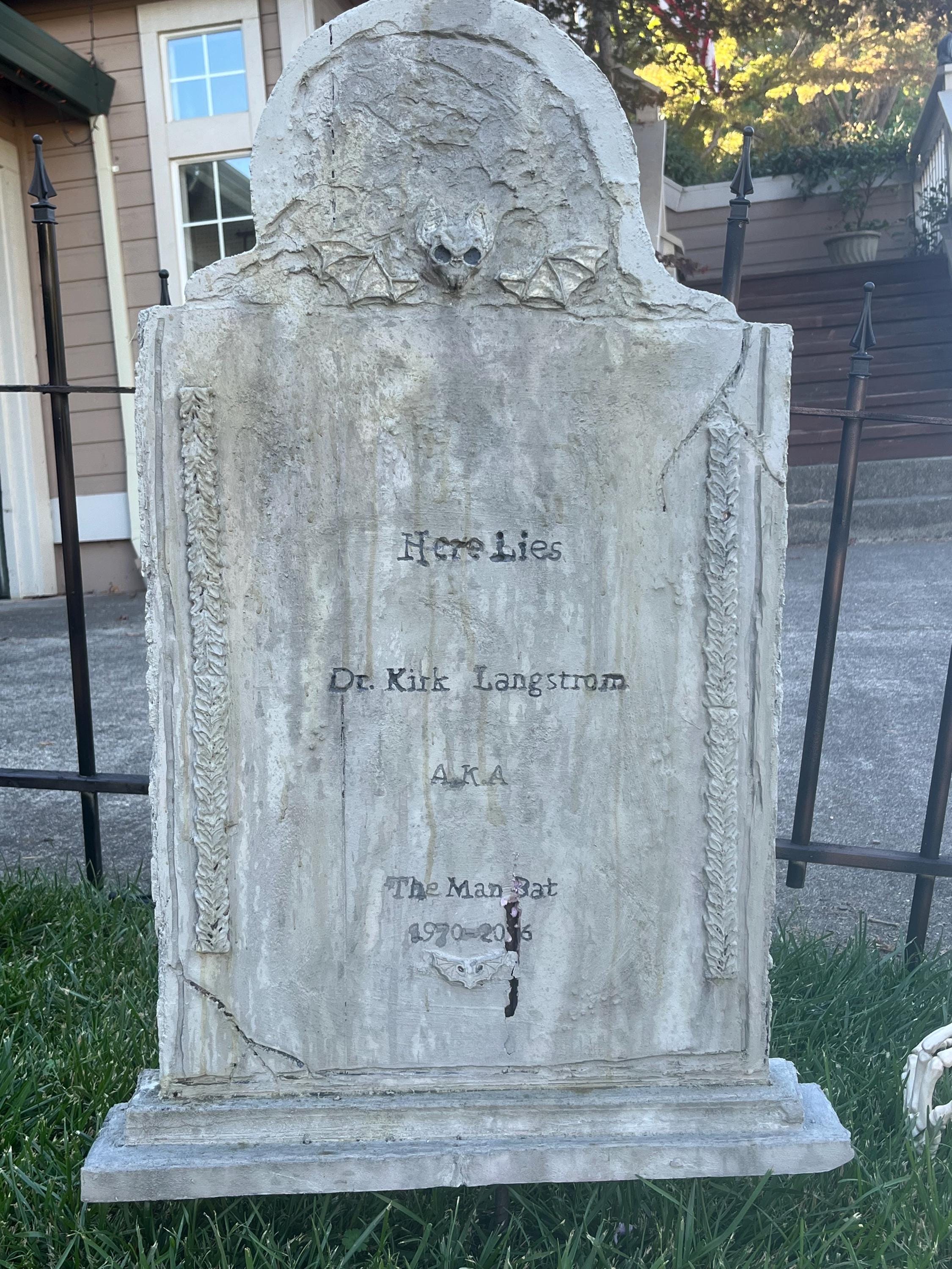 Customizable Faux Tombstone - Etsy