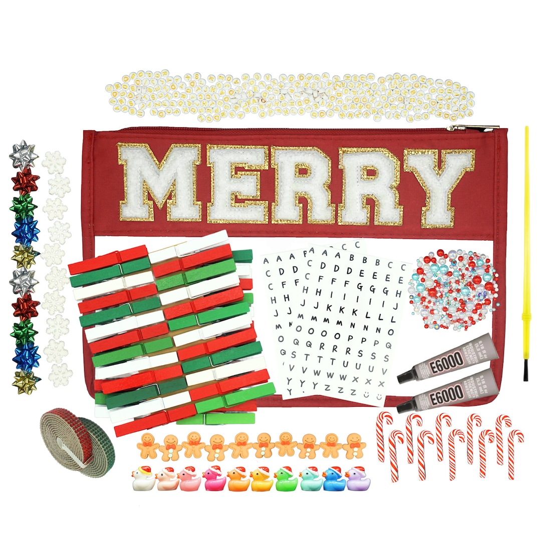 Cheer Pins Craft Kit With Colored Clothespins, Charms and More in a ...