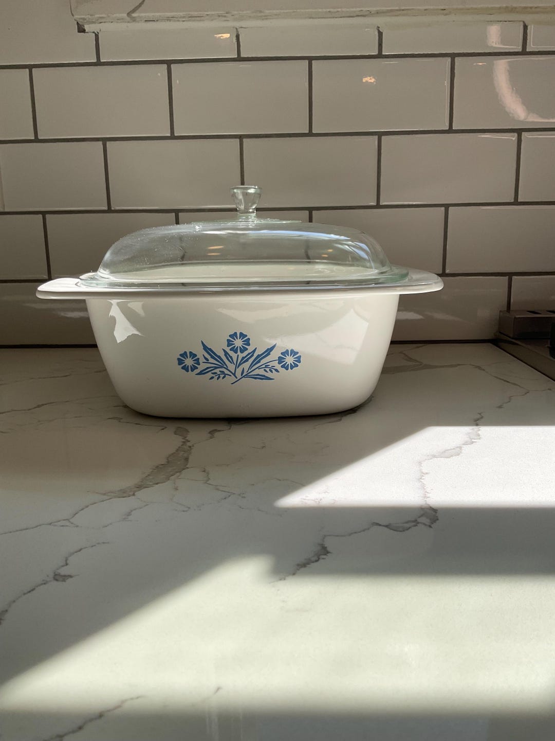 Rare Find Corningware 5 Qt. Dutch Oven in Blue Cornflower Pattern, Vintage 1970s Corningware - Etsy