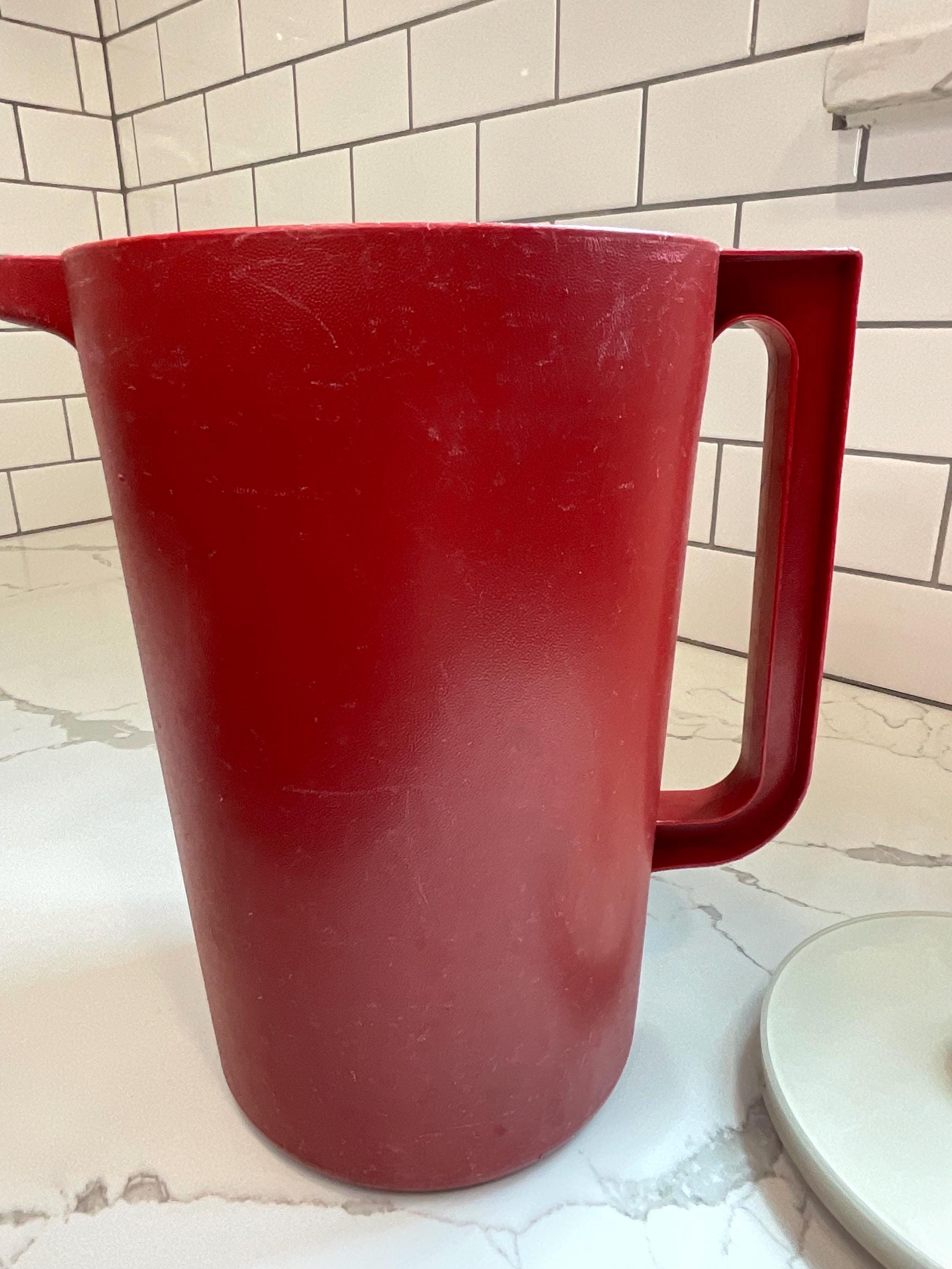 Vintage Tupperware 1 Gallon Push Button Seal Pitcher 1416 - Etsy