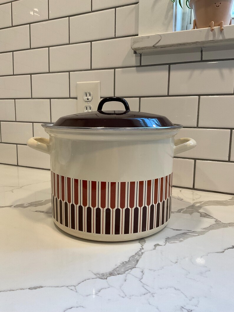 1970s Vintage Mid-century Italian Cookware Set Moneta Dragone Pattern ...