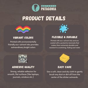 Mapuche Art Sticker | Patagonia Souvenir | Chile Art & Argentina Gifts ...