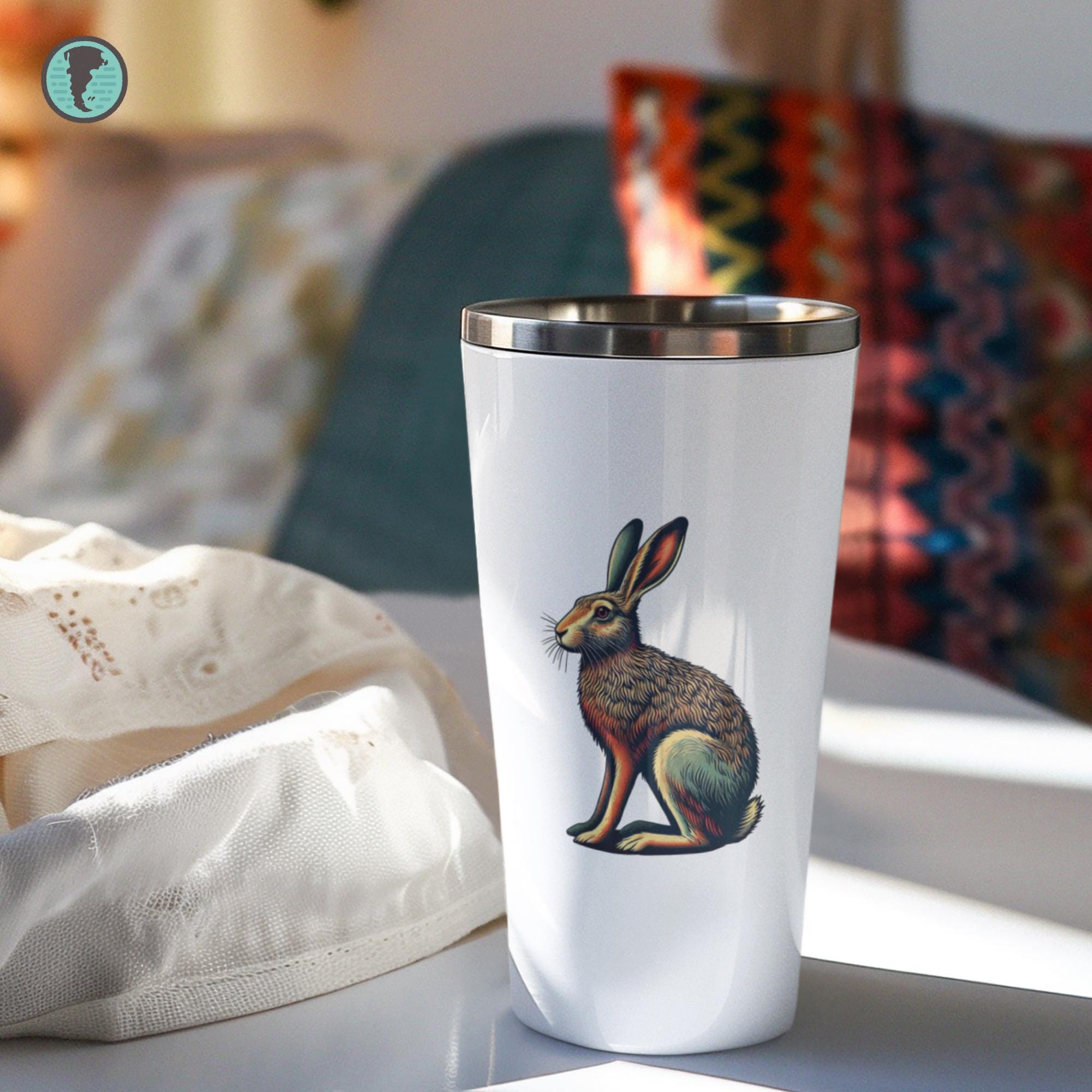 Vintage Hare Sticker | Wild Patagonia Vinyl Sticker - Etsy