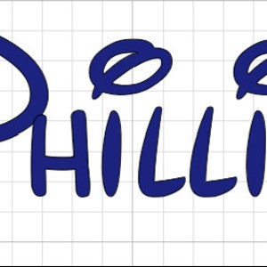 Custom Disney Name Vinyl Decal Sticker - Personalized Wall Art, Laptop ...