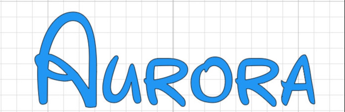 Custom Disney Name Vinyl Decal Sticker - Personalized Wall Art, Laptop ...