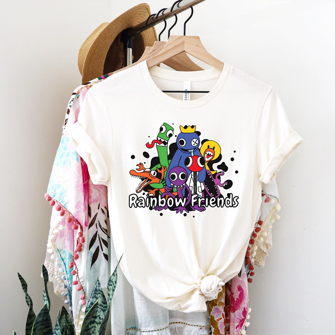 Rainbow Friends for Kids and Adults Birthday Shirt,family Matching ...