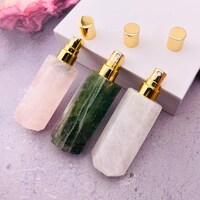 Amethyst Crystal Perfume Bottles Vanity Set Dressing Set Soap Dish ...