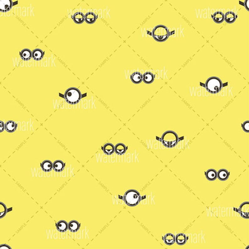 Minion Background PNG, High-quality Printing, Seamless Pattern - Etsy