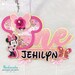 Minnie Mouse Pink Cake Topper SVG Files, PNG, PDF, Minnie Mouse, One ...