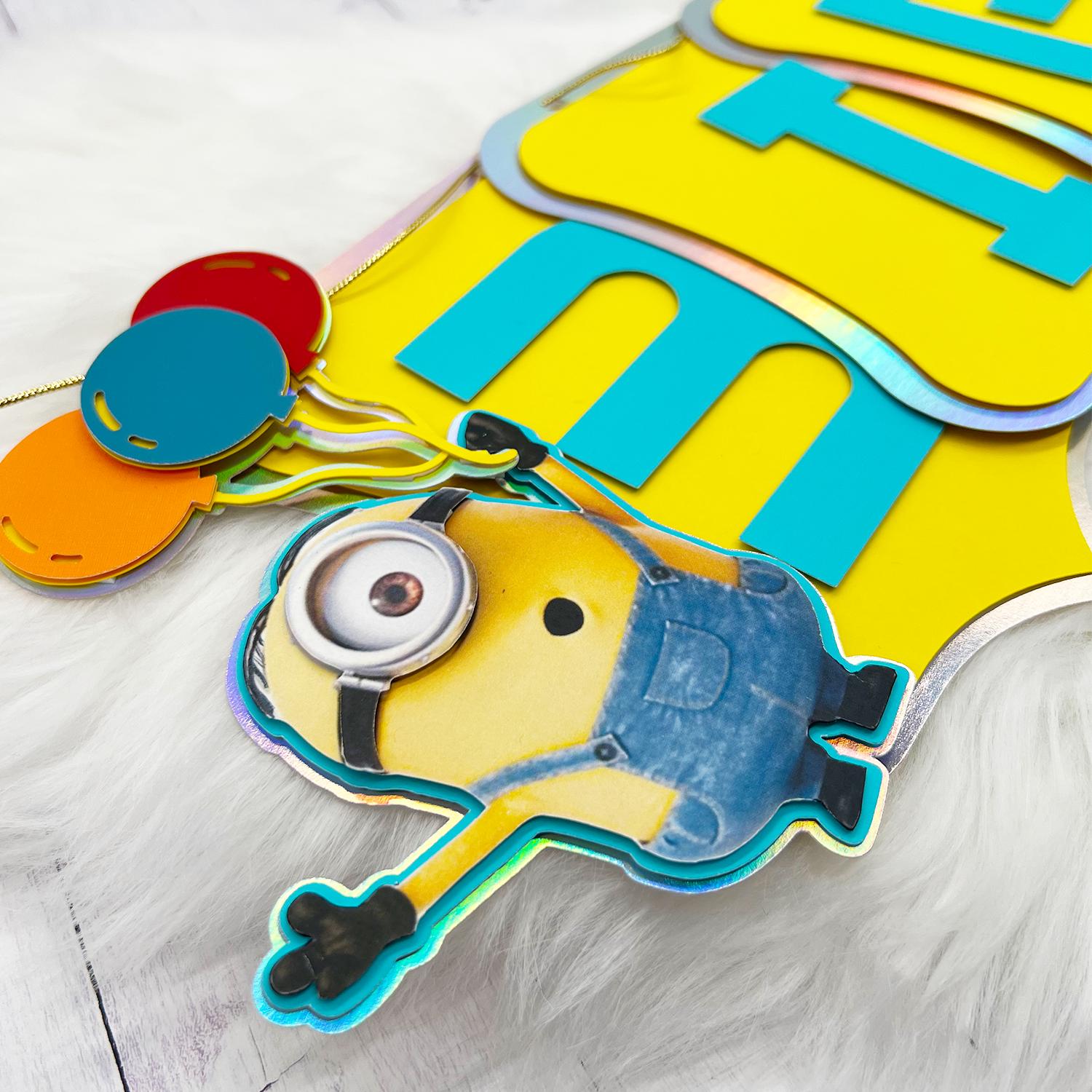 Minion Happy Birthday Banner, Minion SVG, PNG Files, Minion Party ...