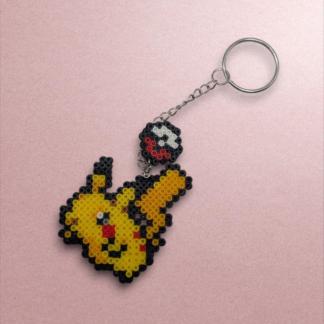 Pikachu Keychain - Etsy
