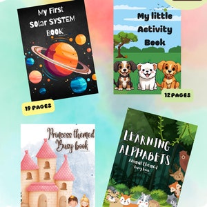 Busy Book, Themed Busy Book, Printable Busy Books, Toddler Busy Book ...