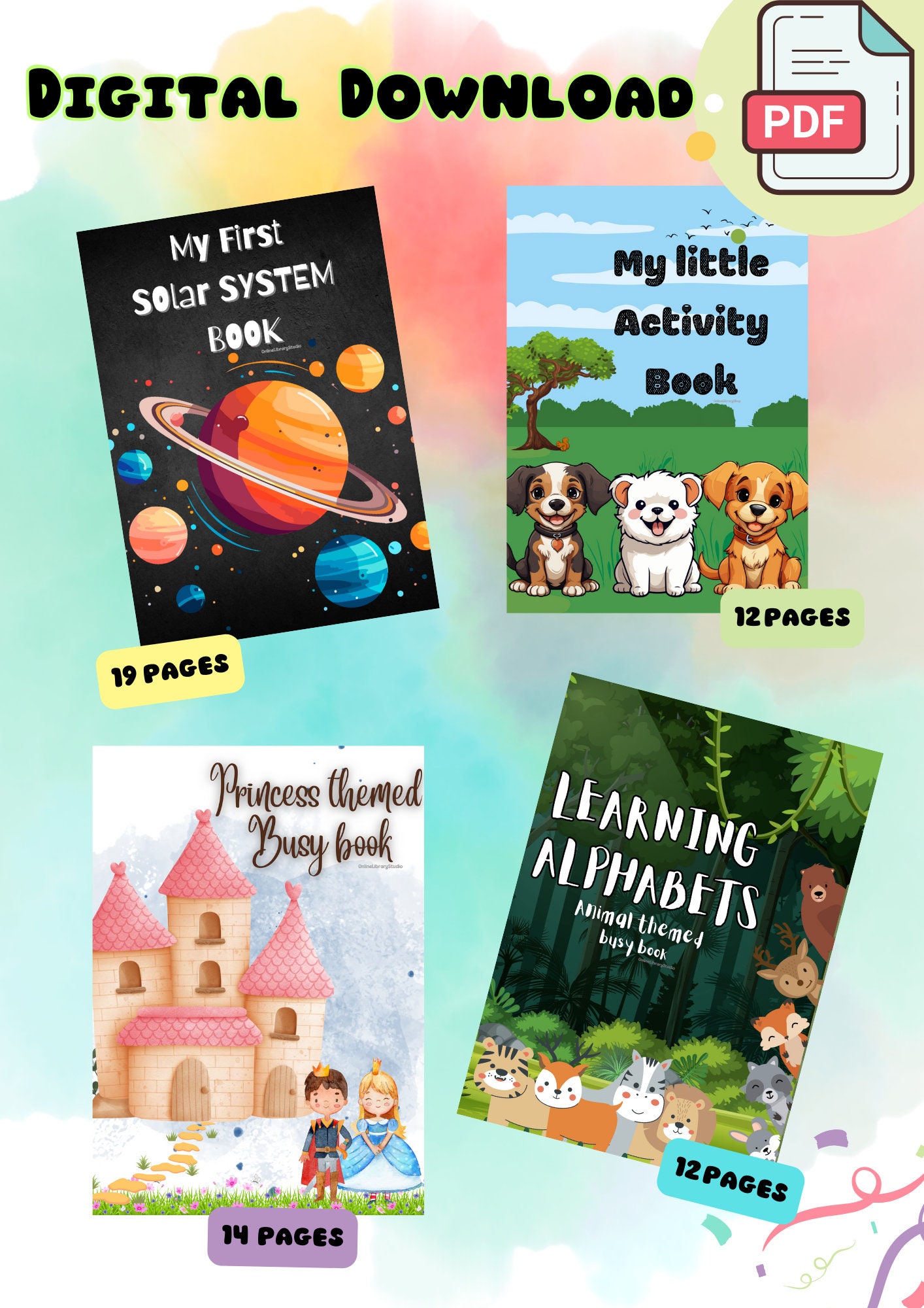 Busy Book, Themed Busy Book, Printable Busy Books, Toddler Busy Book ...