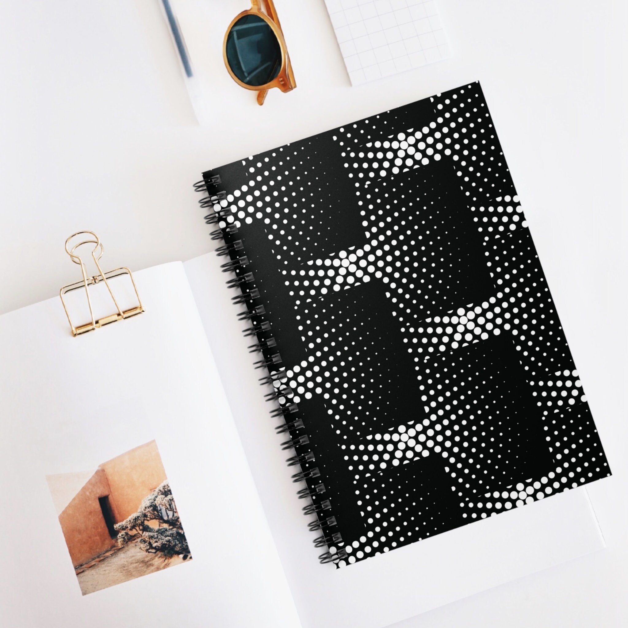 Galactic Note-taking Essential Spiral Bound Notebook With Night Sky ...