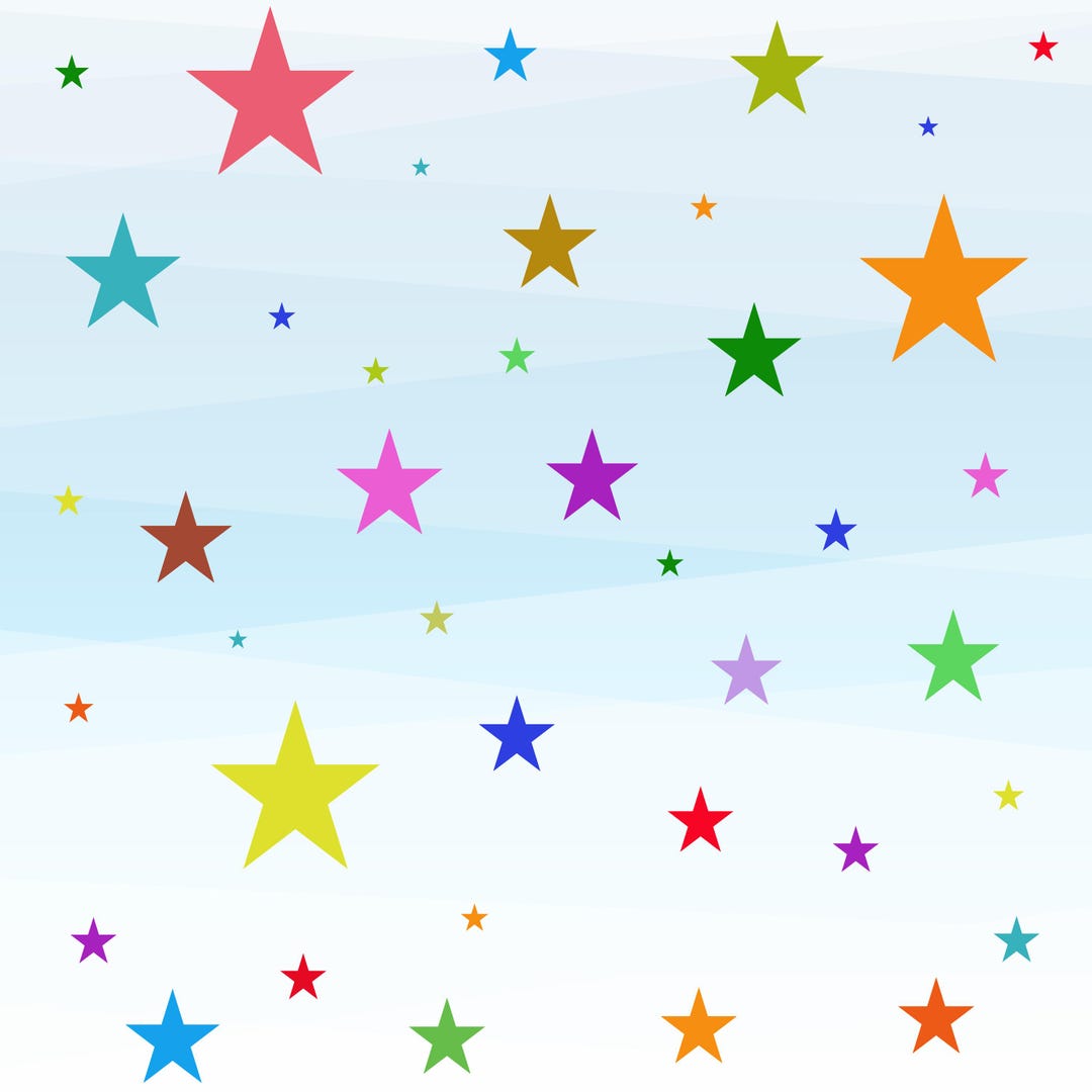 Galactic Festivity Wrapping Papers - Universe of Color for Birthday ...