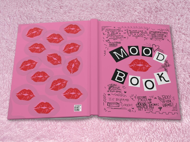 Burn Book Inspired Mean Girls Mood Tracker Aesthetic Journaling ...