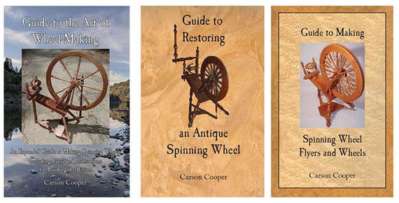 Wheel Restorer Set-three BOOK SET Spinning Wheel Plans - Etsy