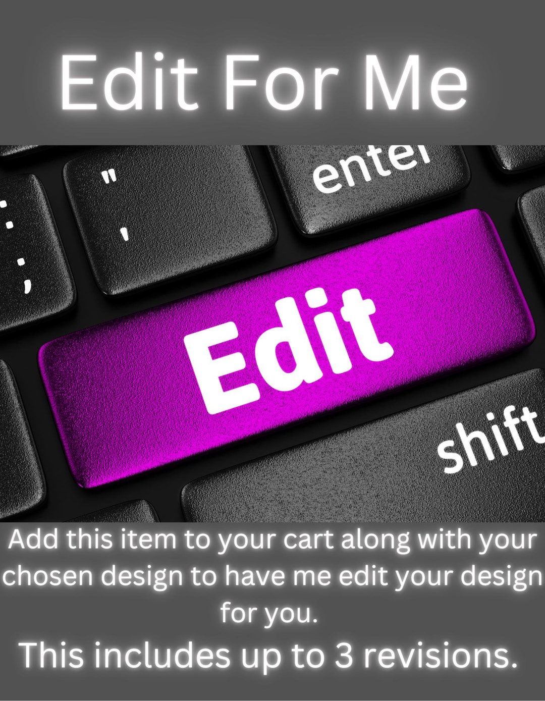 Editing Service for Any Fat Rascal Digital Design. up to 3 Revisions - Etsy