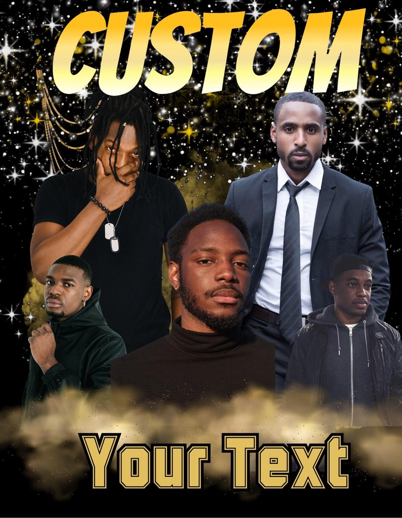 Custom Bootleg Rap T-shirt Template Retro Vintage 90's Style Digital ...