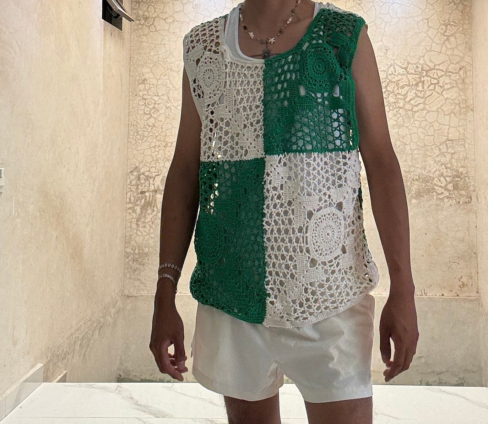 Bode Inspired Crochet Vest - Etsy