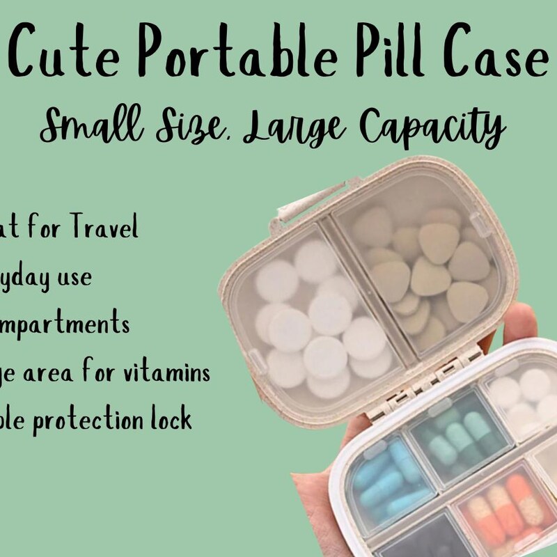Pill Case - Etsy