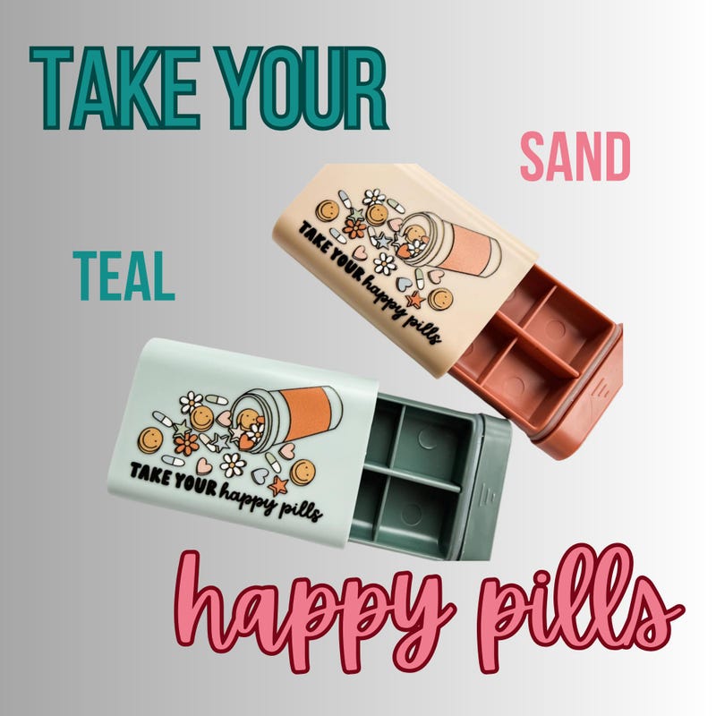 Happy Pill - Etsy