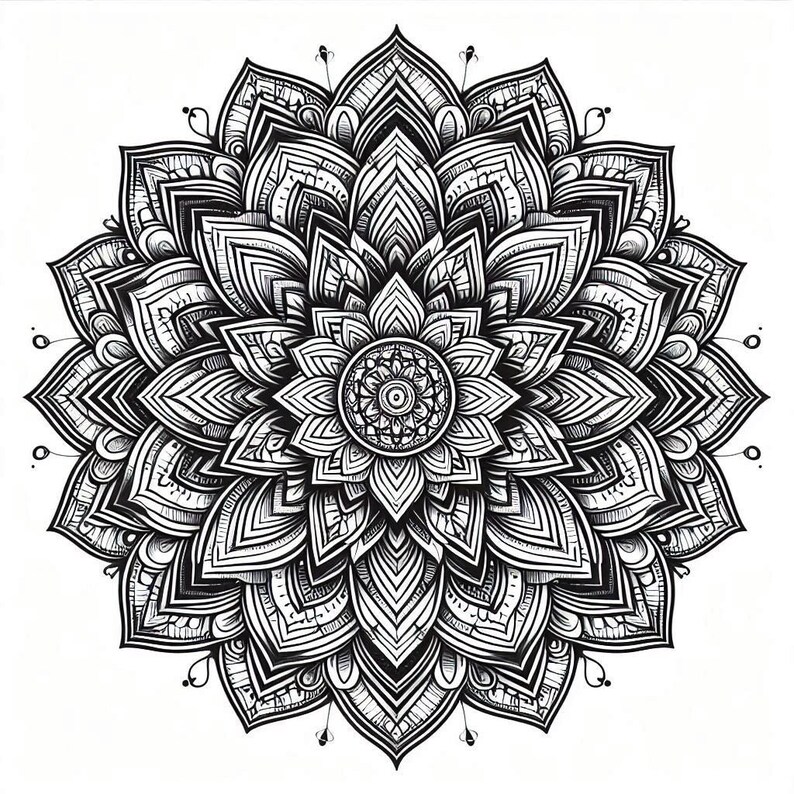 Peaceful Patterns: Mandalas to Color and Relax, Adult Coloring Book ...