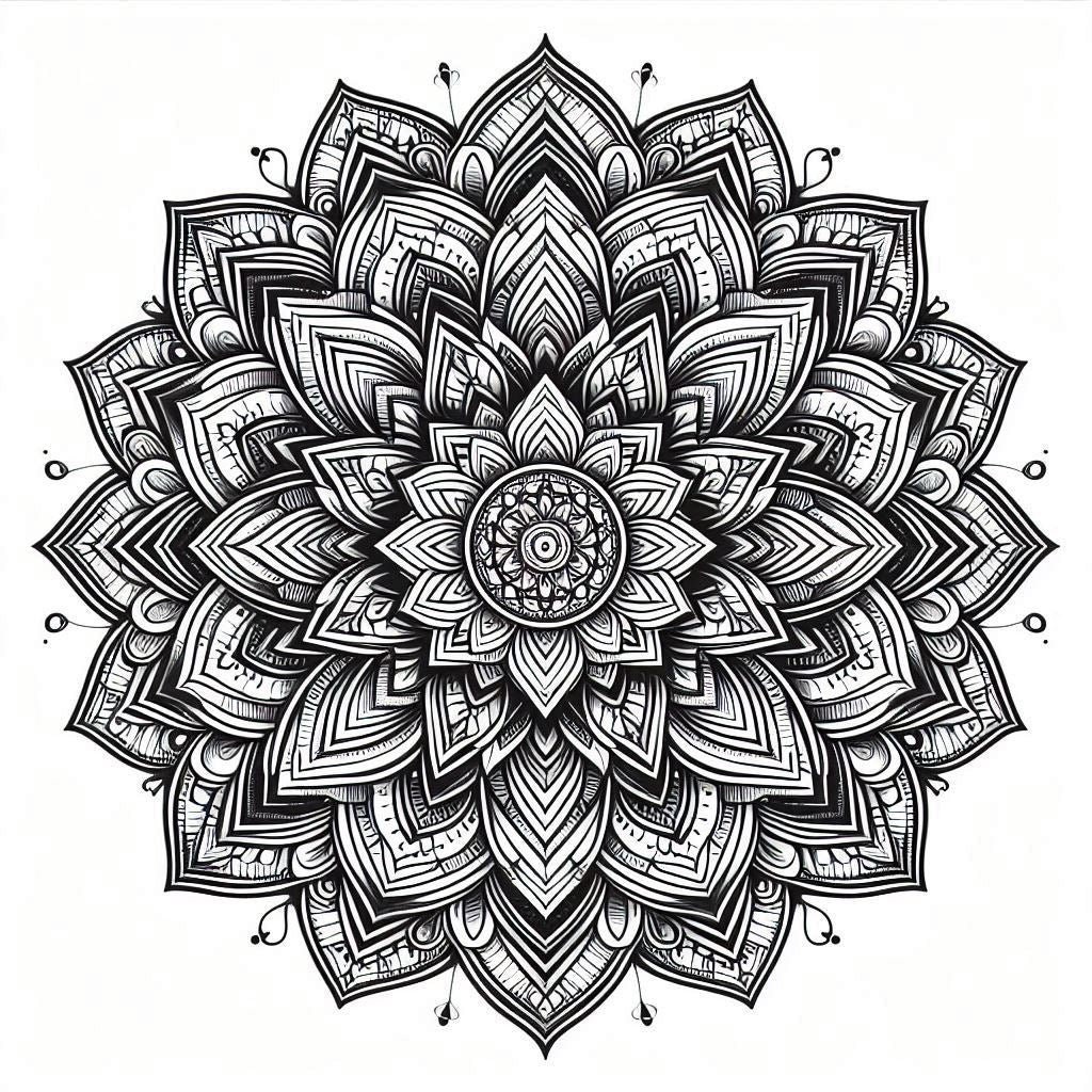 Peaceful Patterns: Mandalas to Color and Relax, Adult Coloring Book ...