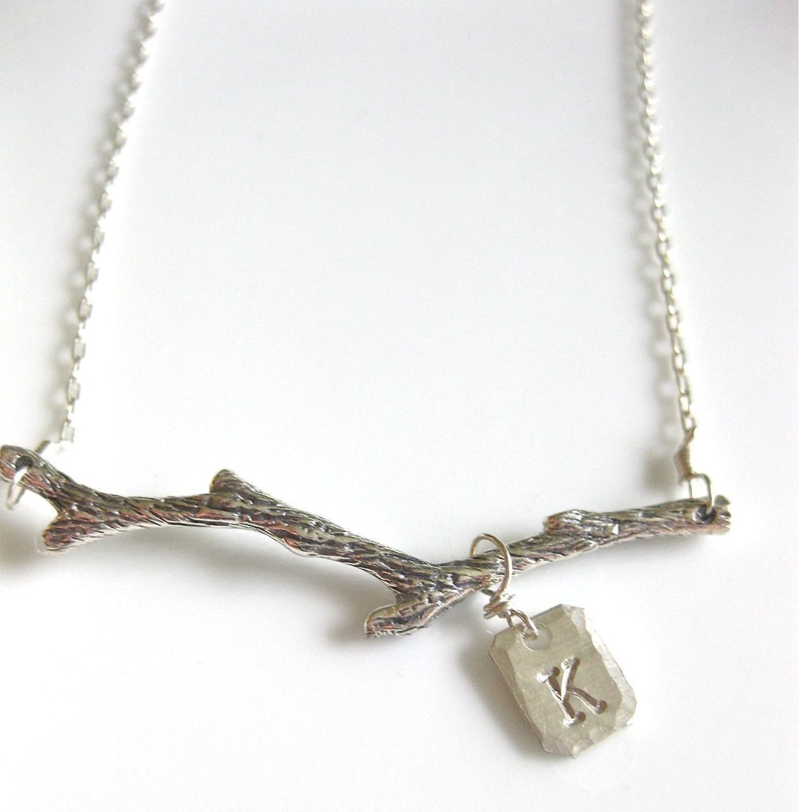 Tree Branch Necklace out on a Limb in Sterling - Etsy