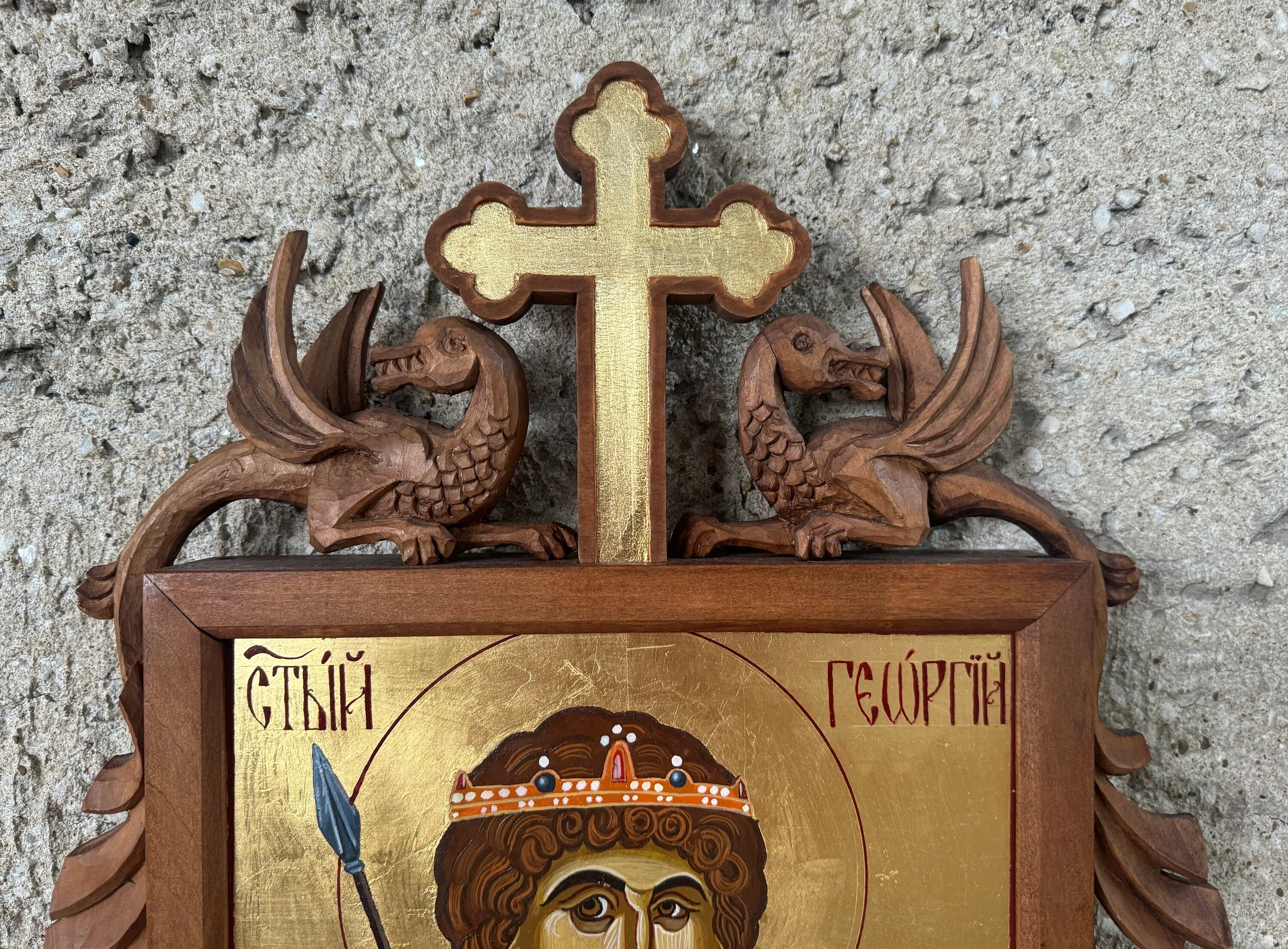 Orthodox Icon, Saint George, Saint Georgius, St George, Handmade Icon ...