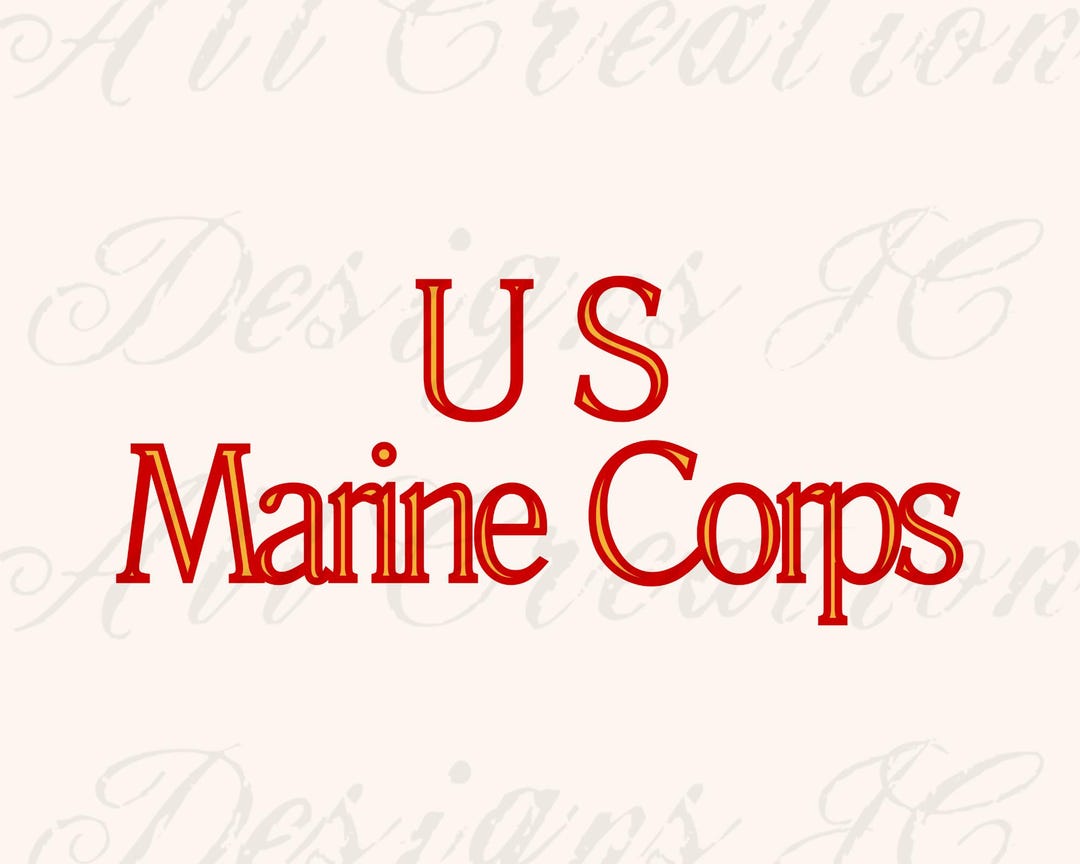 US Marine Corps PNG Image Sublimation Graphic Shirt Design Military ...