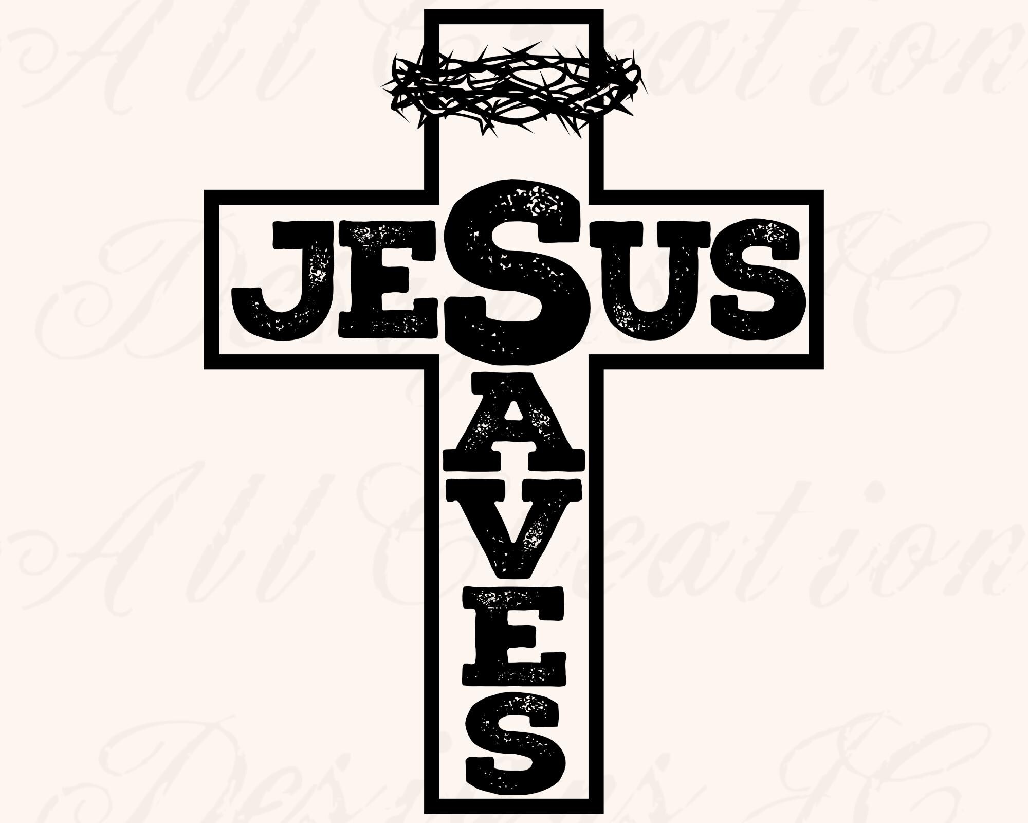 Jesus Saves Cross