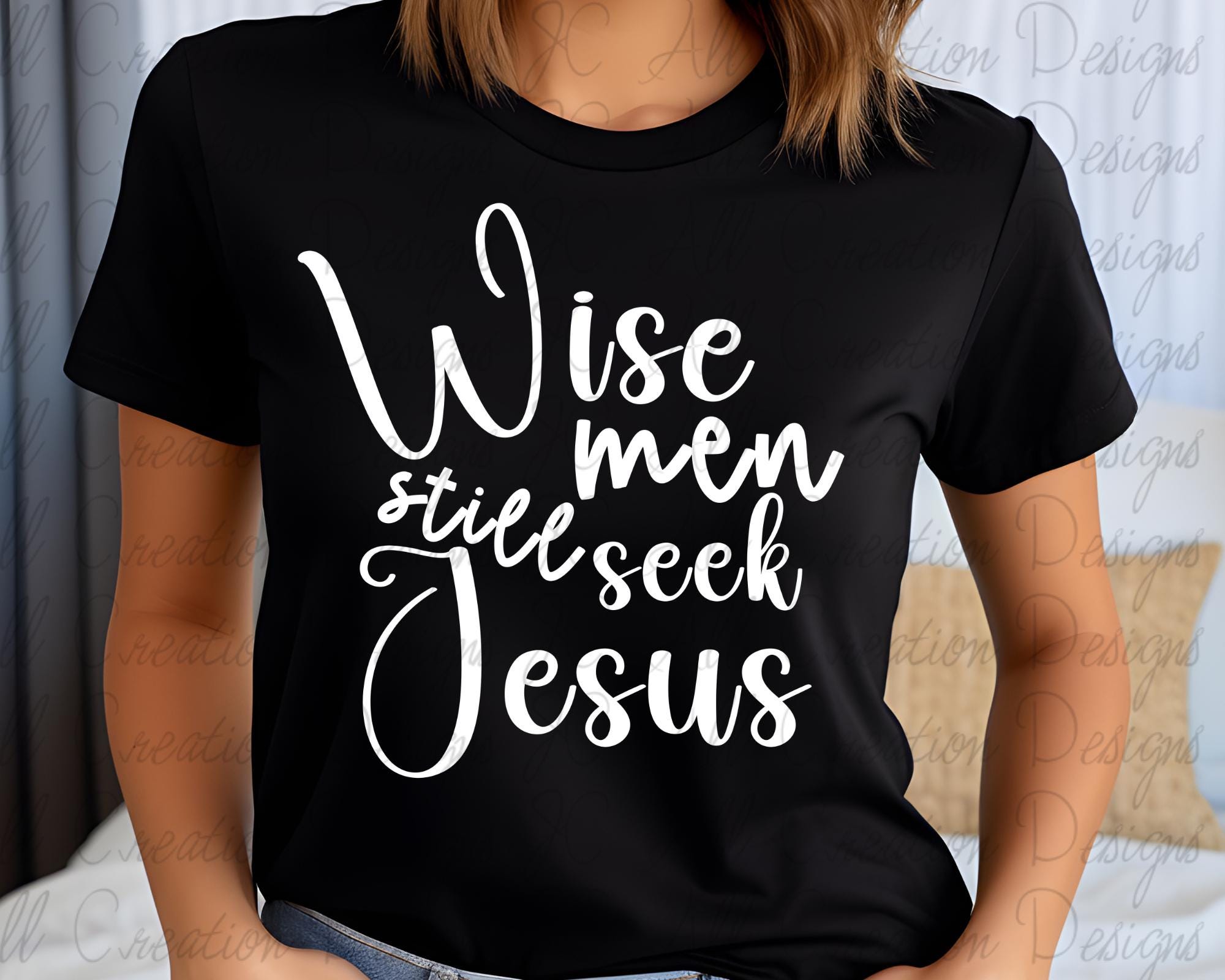 Wise Men Seek Jesus PNG Image Sublimation Graphic Shirt Design Trendy ...