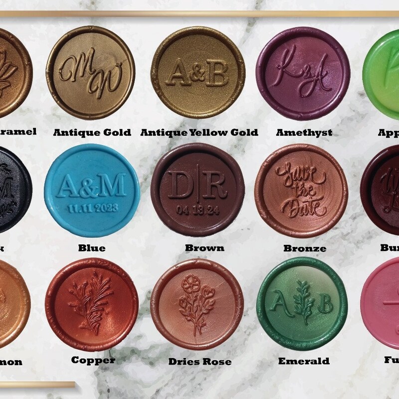 Wax Seal Stickers - Etsy