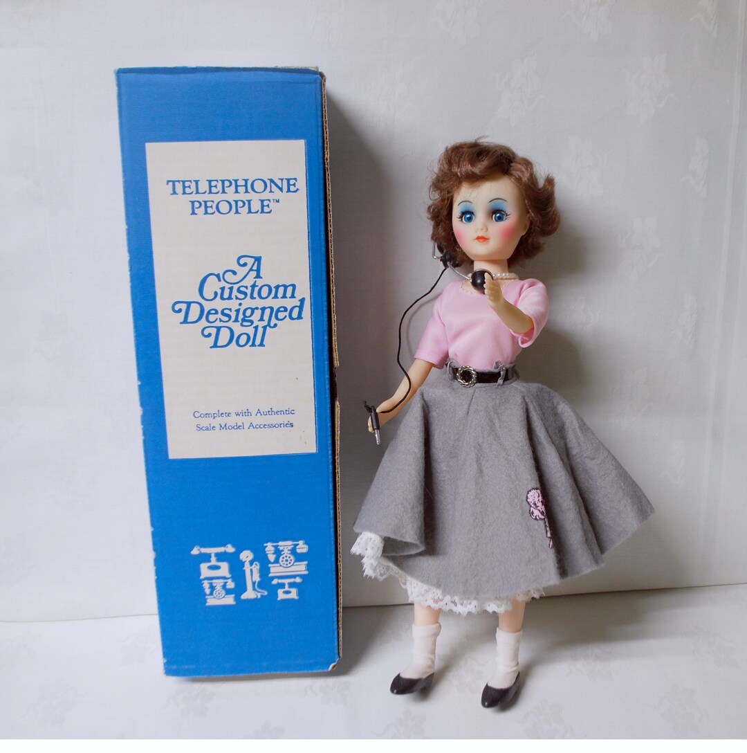 Telephone Operator Doll A&H 1950's Style Vintage 1981 Custom Designed ...