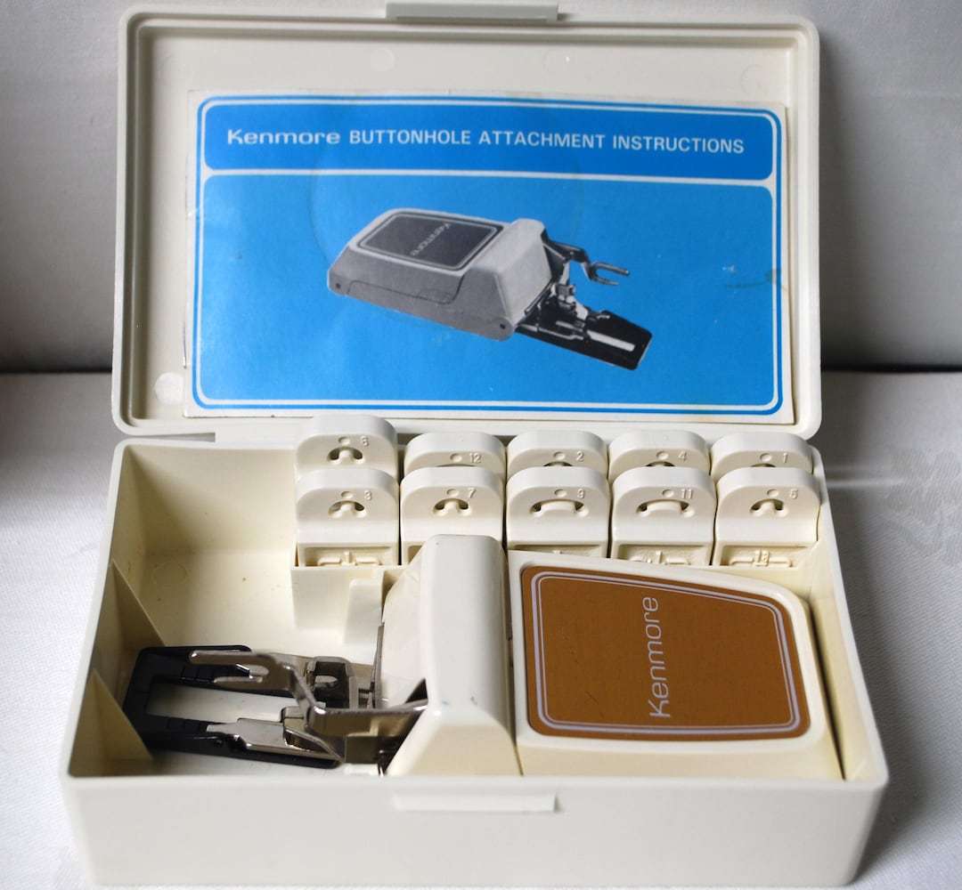 Vintage Kenmore Buttonholer Attachment for Sewing Machine Model 20-6736 ...