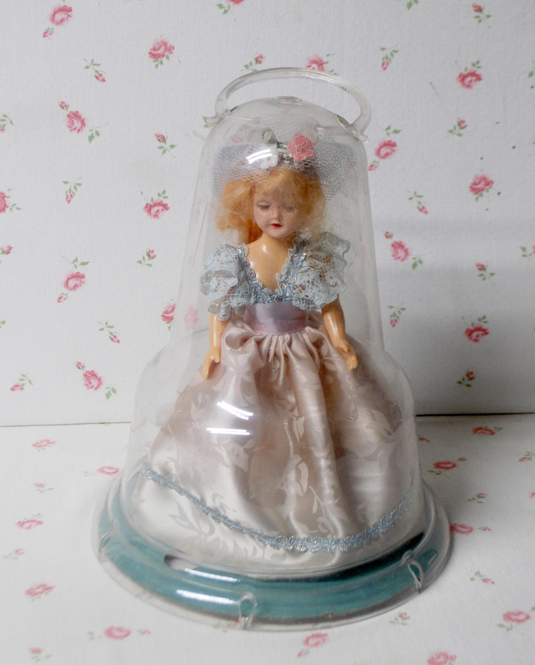 1960's A & H Doll Belles in Bells 8" Plastic MARCIE DOLL Mohair Wig ...