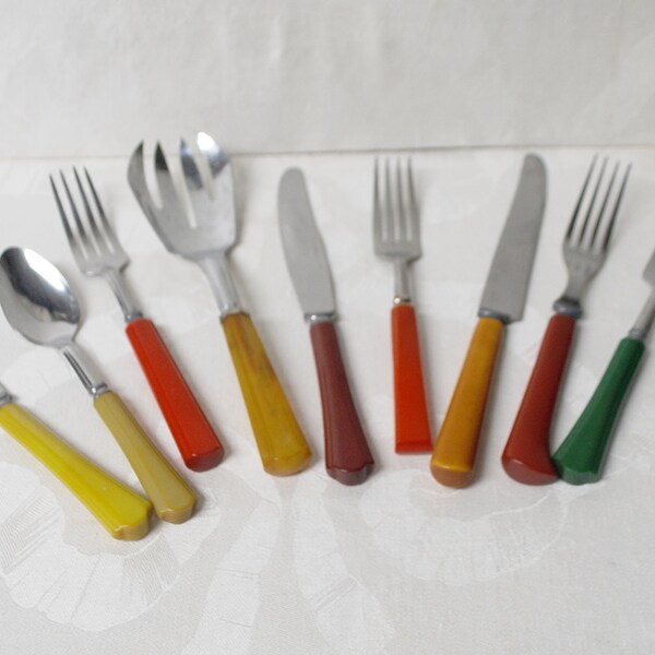 Bakelite Flatware - Etsy